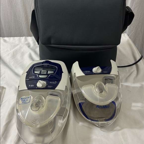 ResMed | Other | Resmed Escape Ii Cpap Machine With Blue And Cream ...